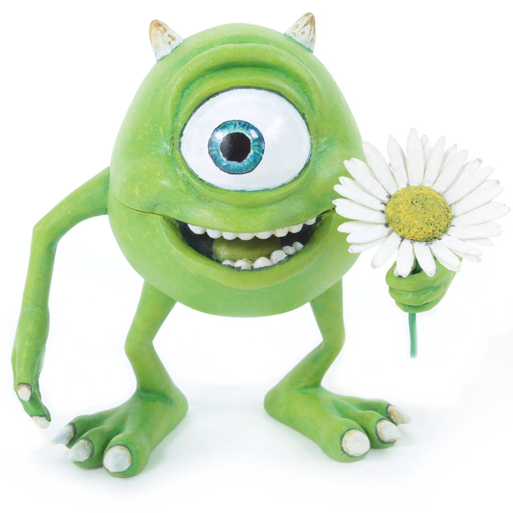 Mike Wazowski engagement ring box | THEMODELMAKER